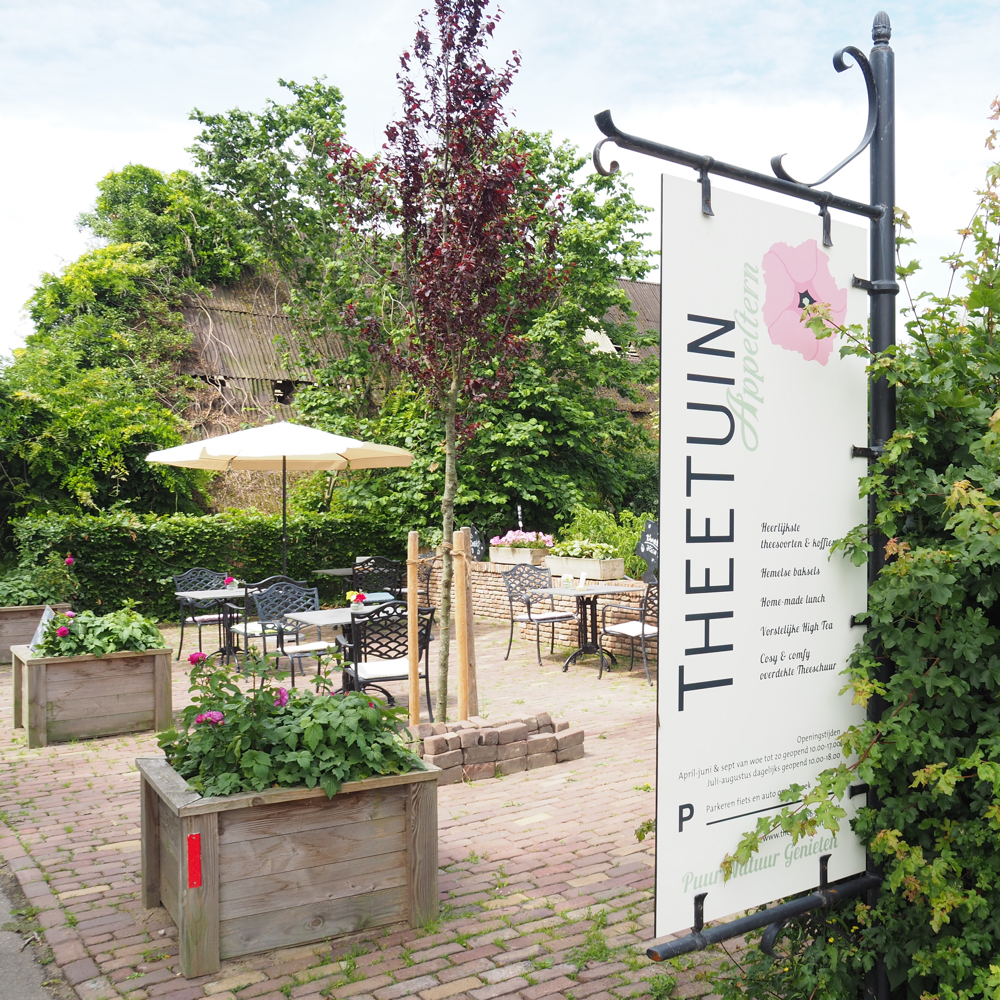 Theetuin Appeltern - land van Maas en Waal | Bijzonder Plekje