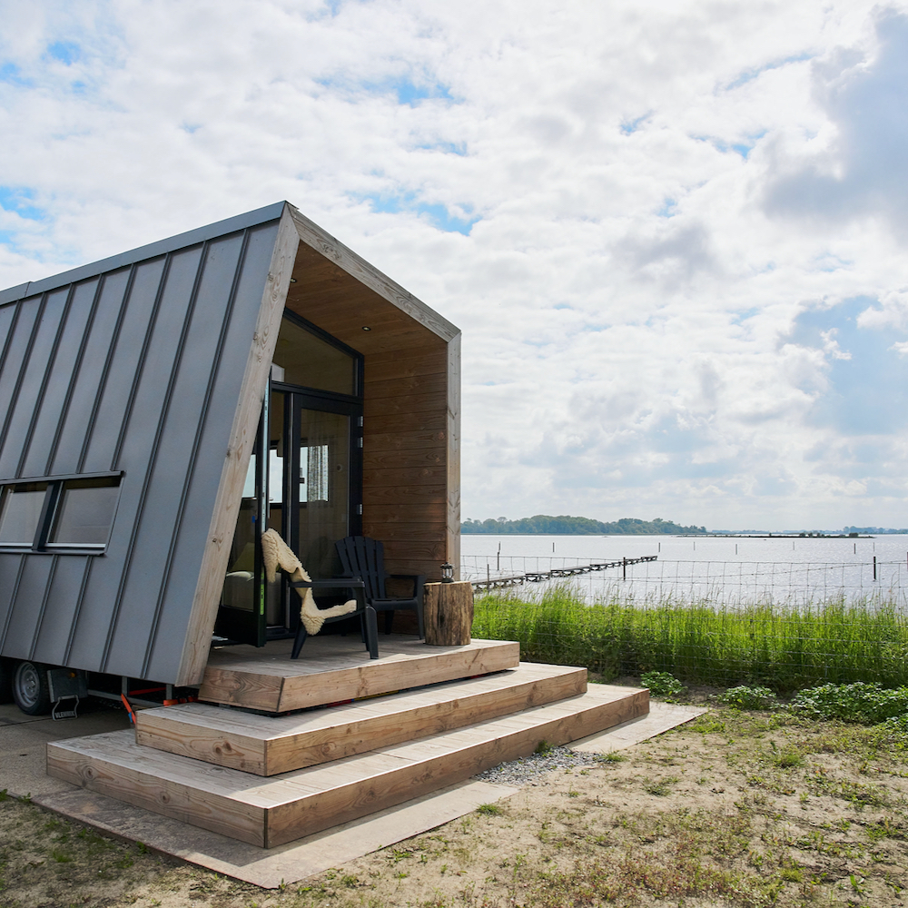 Zuiderkrib Dijkhuisje - Tiny House, theeschenkerij Flevoland | Bijzonder Plekje