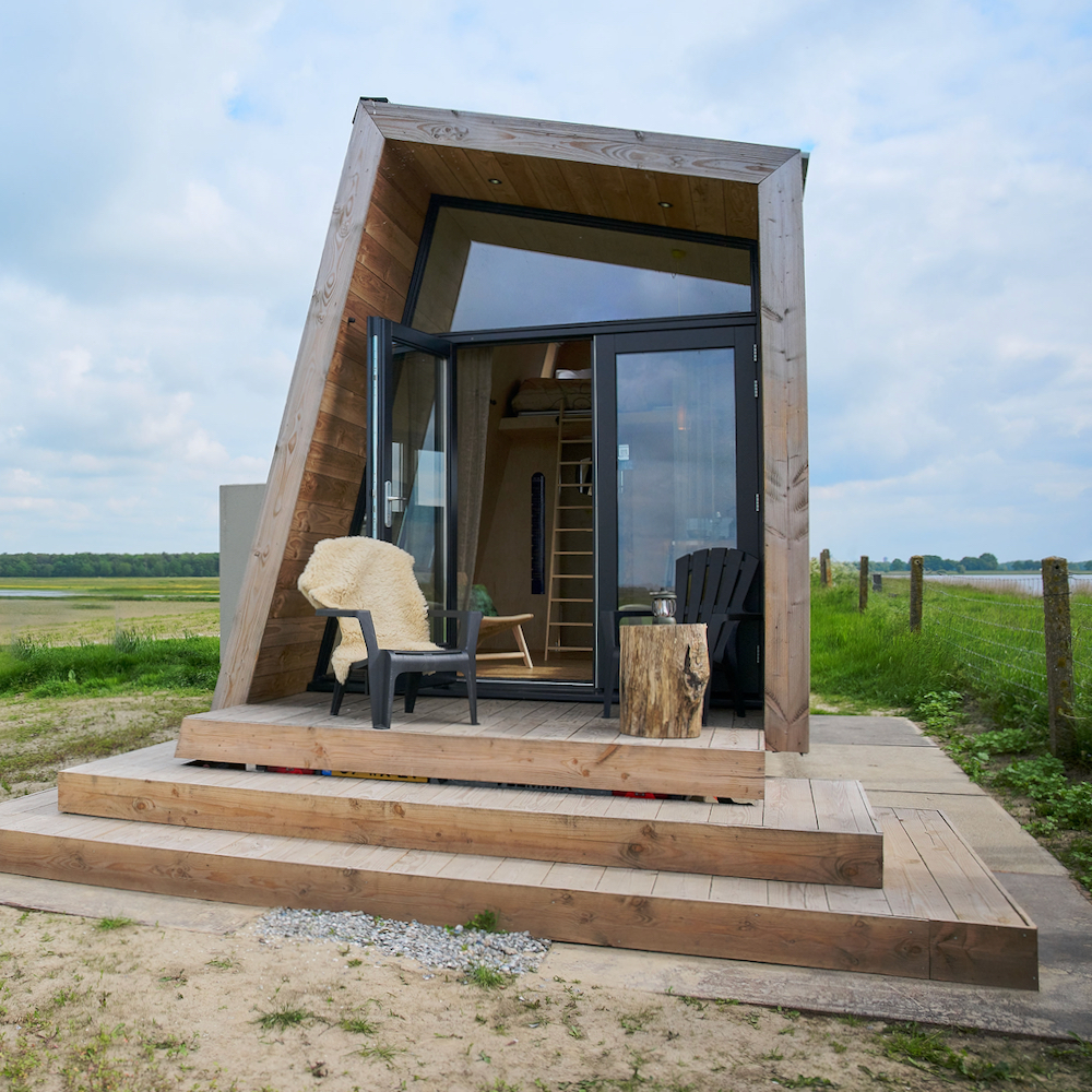 Zuiderkrib Dijkhuisje - Tiny House, theeschenkerij Flevoland | Bijzonder Plekje