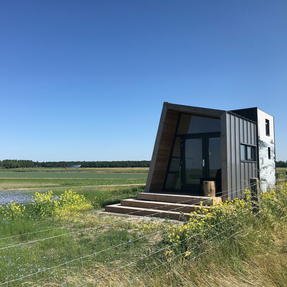 Zuiderkrib Dijkhuisje - Tiny House, theeschenkerij Flevoland | Bijzonder Plekje